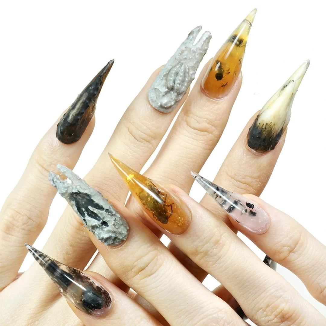 Fossil Claws | Bold & Fierce – Claws Nails by DoNailsArt for a ...